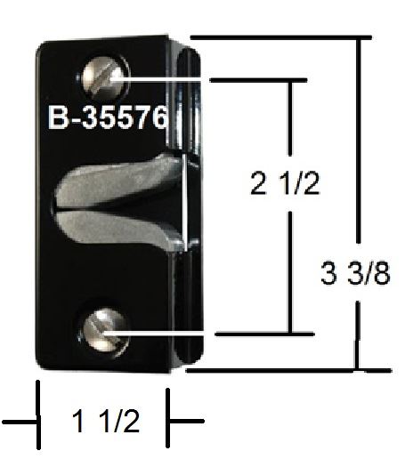 Dovetails - Female, B-35576-BS. Joe's Antique Auto Parts