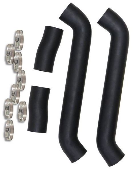 Radiator Hose & Clamp Set, CUSTOM,, HR-8262-BK. Joe's Antique Auto Parts